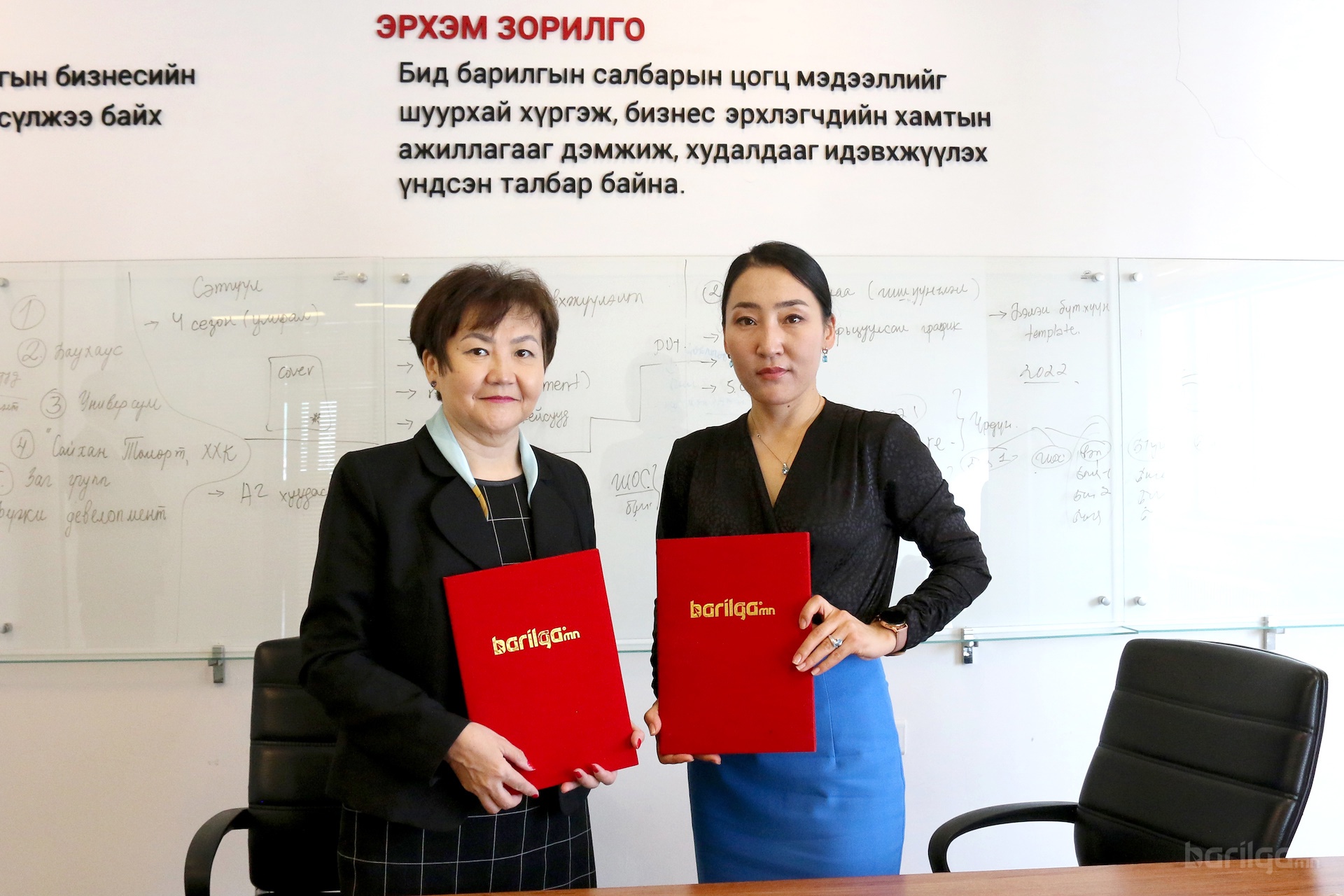 Хамтран ажиллах санамж бичигт гарын үсэг зурлаа