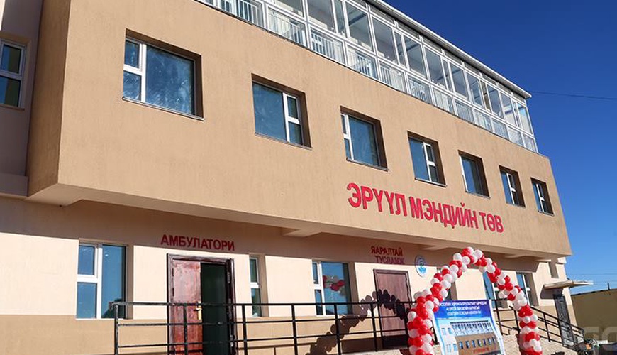 Багахангай дүүрэг Эрүүл мэндийн төв эмнэлгийн шинэ байртай боллоо